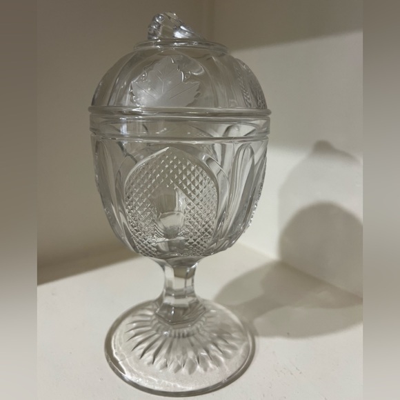 Accents | Vintage Metropolitan Museum Art Imperial Glass Compotecandy ...